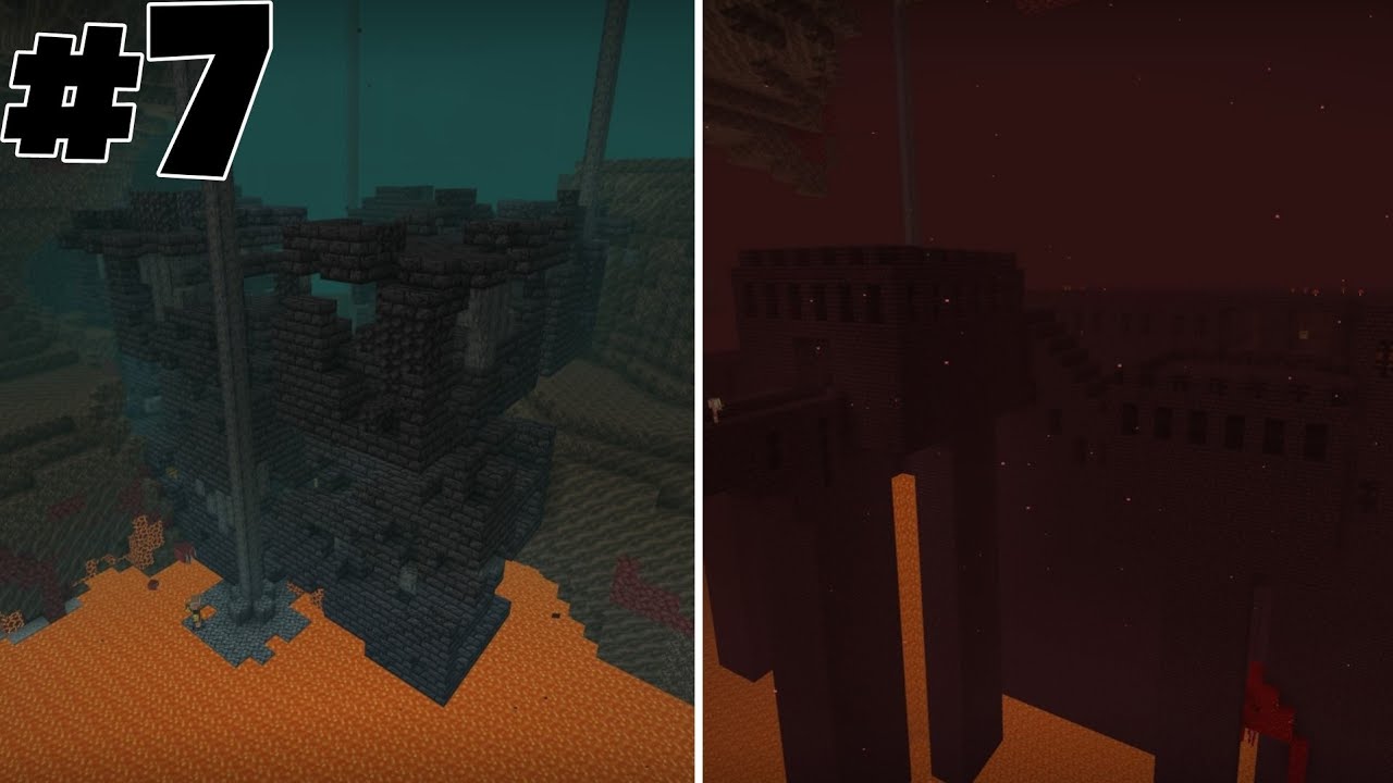 VIAGGIO NEL NETHER, CONQUISTO UN BASTIONE E TROVO LA FORTEZZA ...