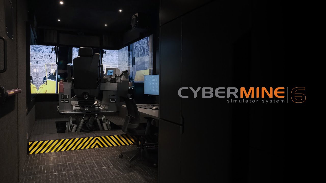 CYBERMINE 6 High-fidelity Simulator System - YouTube