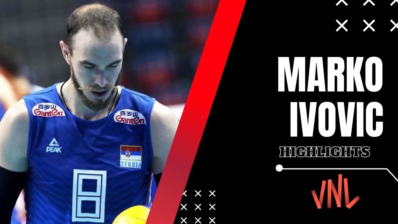 Marko Ivovic HIGHLIGHTS | Serbia 🇷🇸 🆚 Japan 🇯🇵 | Men's Volleyball VNL ...