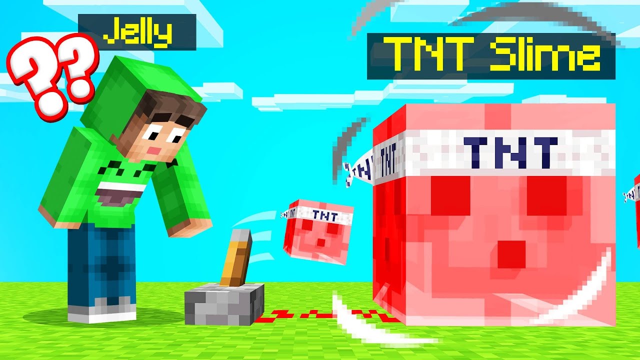 I Found A TROLL SLIME In MINECRAFT! (10 *NEW* Slimes) - YouTube