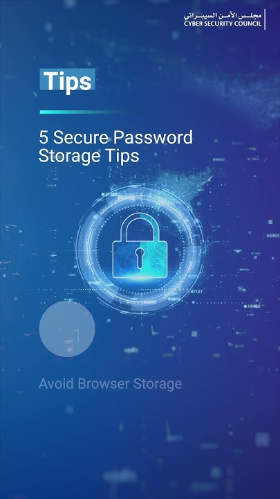 5 Secure Password Storage Tips - YouTube