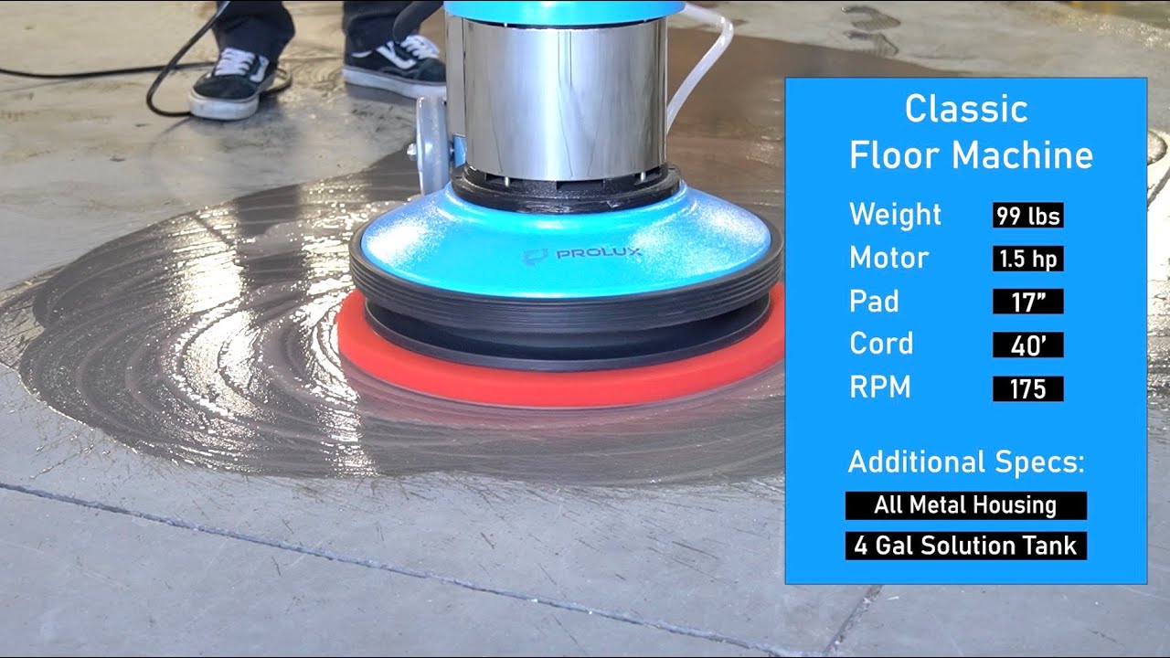 Unlock the ultimate floor care solution with the Prolux 17in Commercial ...