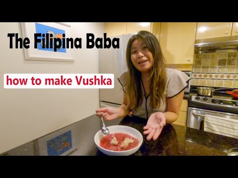 How to make Vushka for Ukrainian Borscht - YouTube