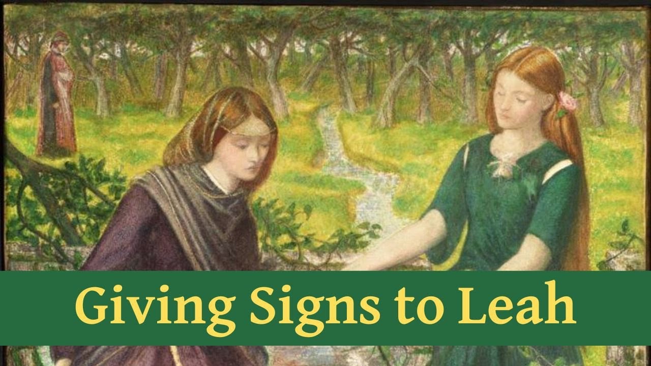 Giving Signs To Leah - YouTube