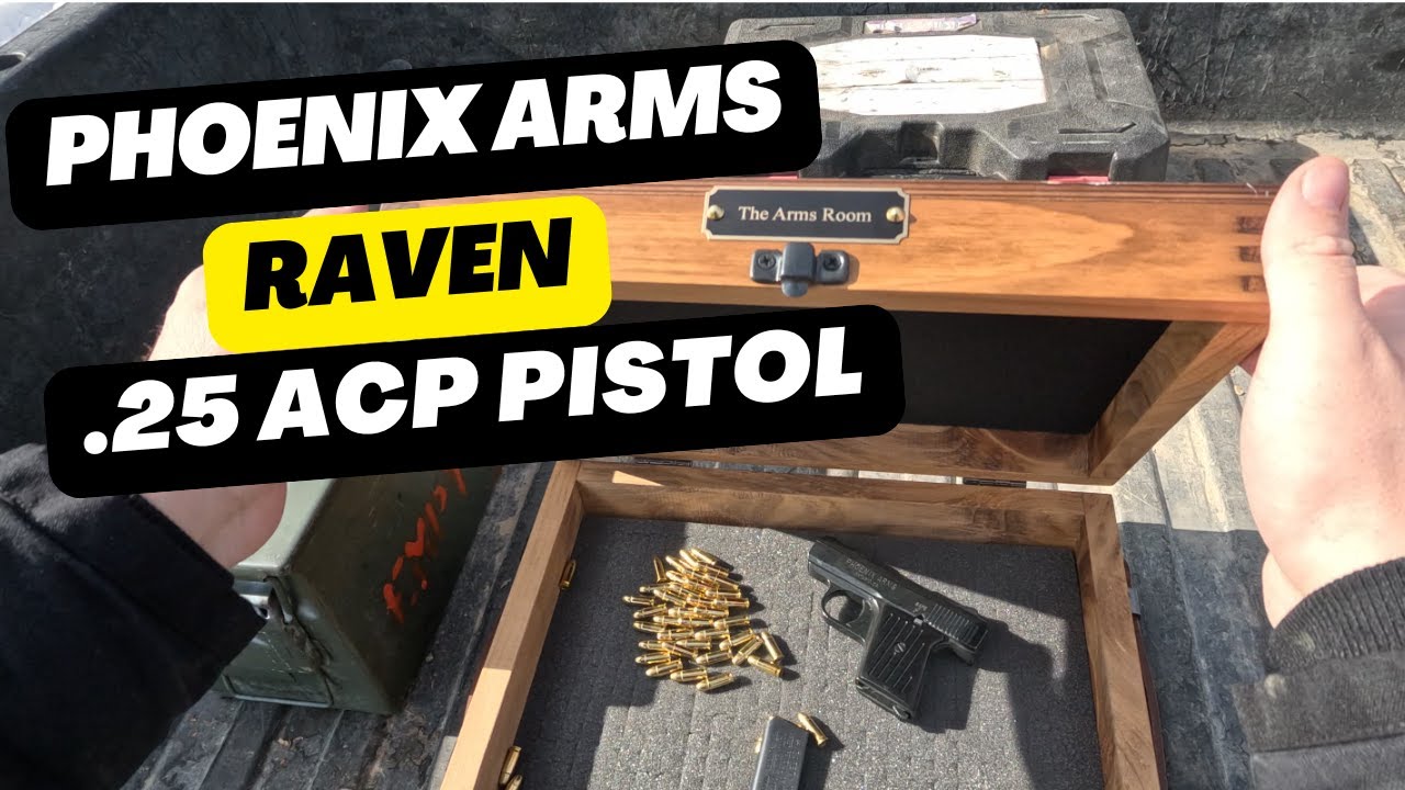 4K - Phoenix Arms Raven .25 ACP - YouTube