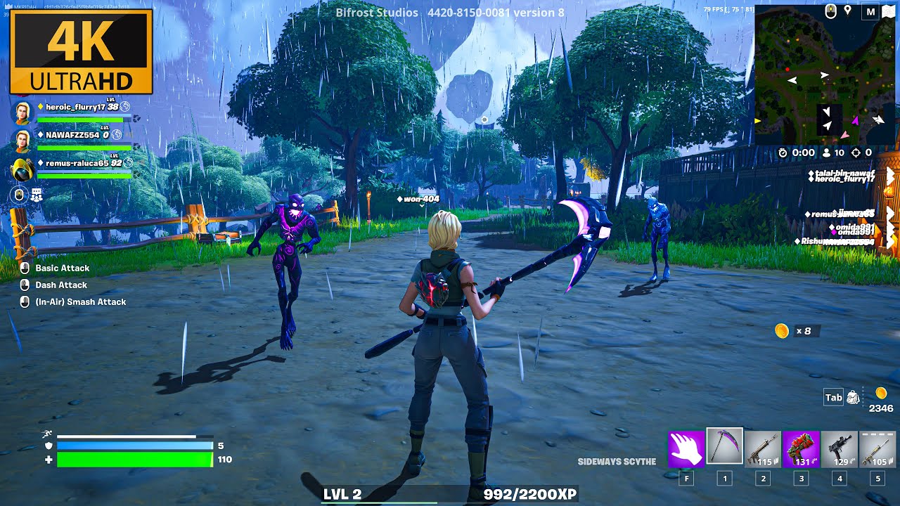 Fortnite - Valhalla Boss Fight Gameplay [4K] - YouTube