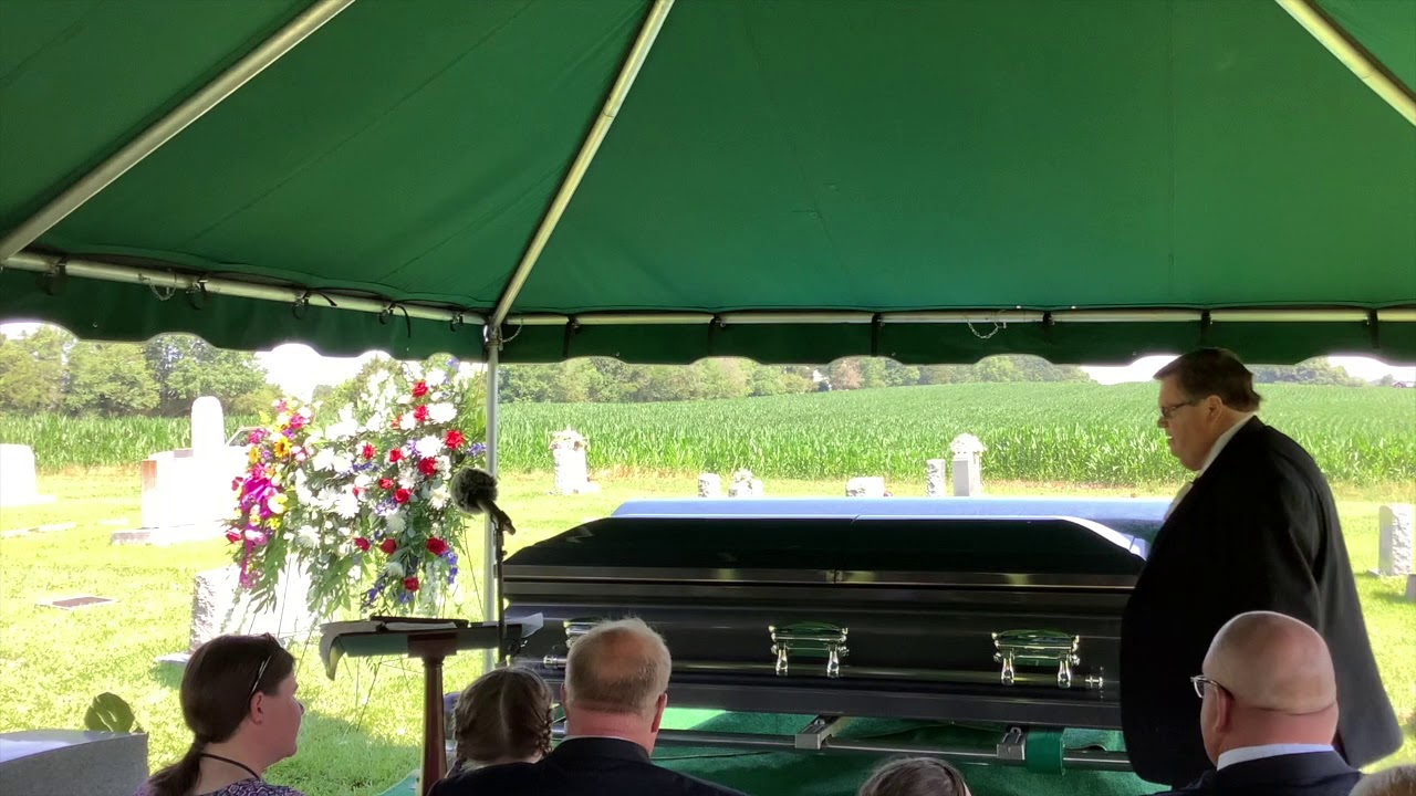 Funeral Service for William Maness - YouTube