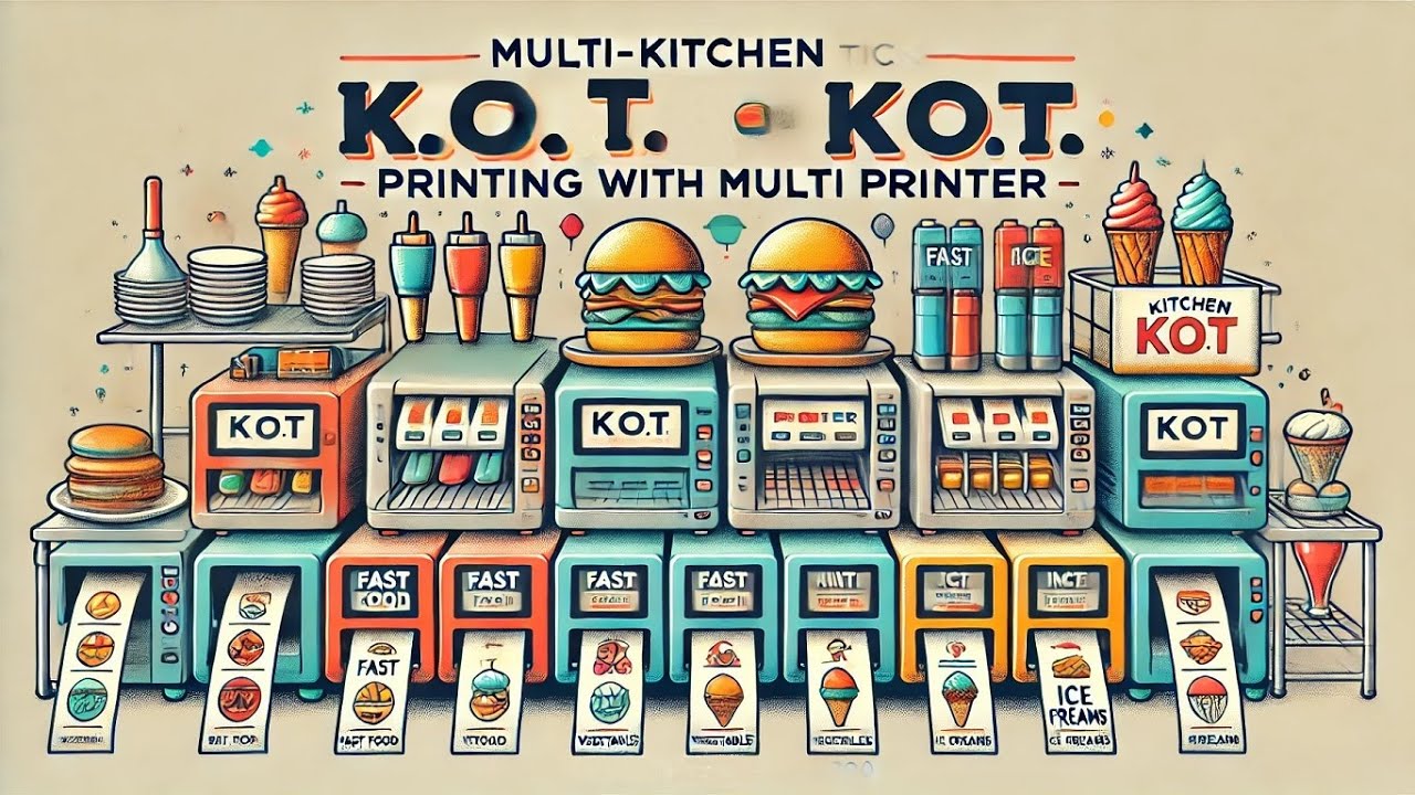 How to Manage Multiple Kitchen KOT Printing in the Same Order with ...