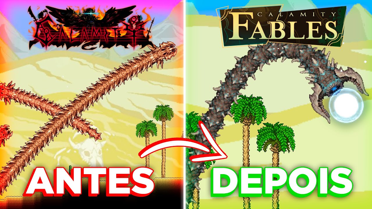 Essas são todas as atualizações dos BOSSES do CALAMITY ORIGINAL no ...