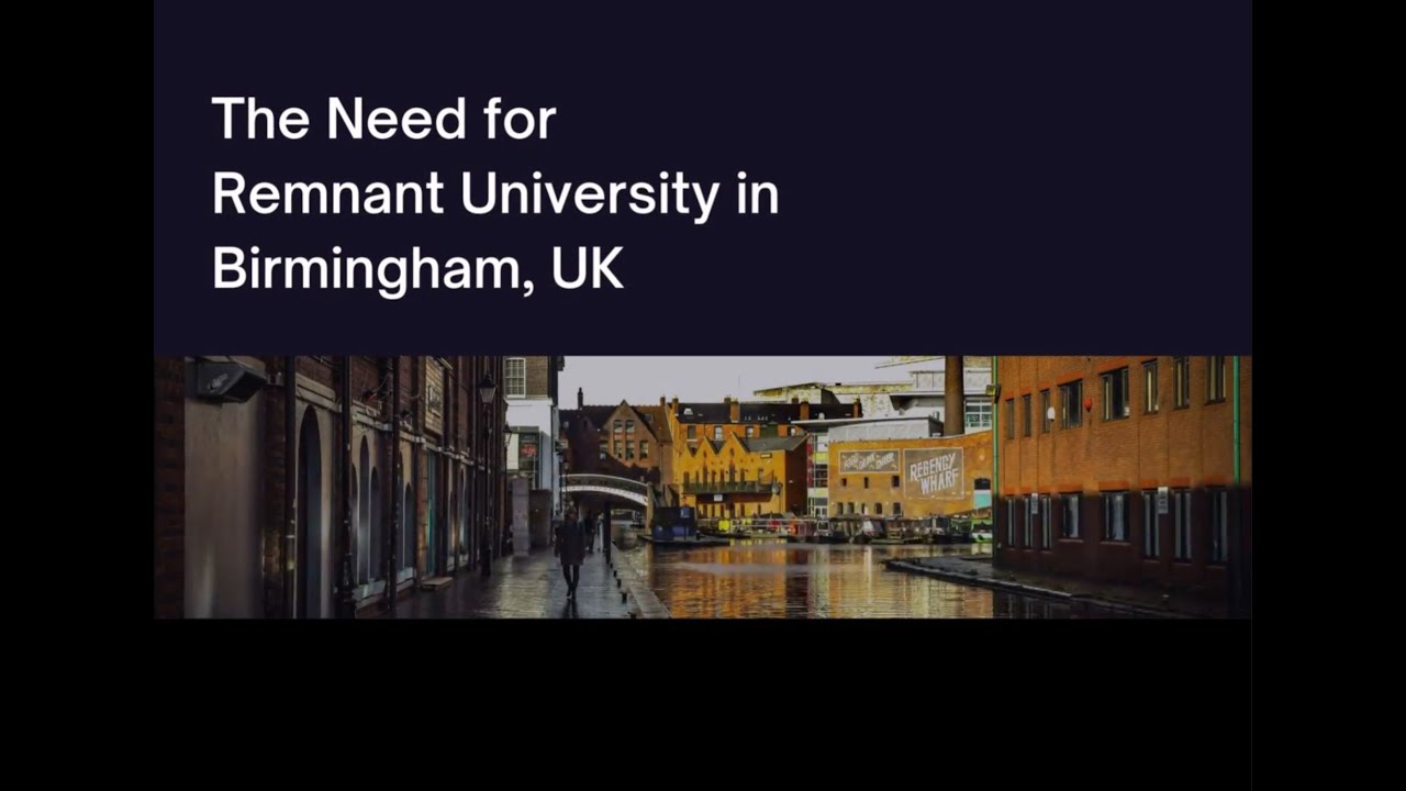Remnant University in Birmingham, UK. - YouTube