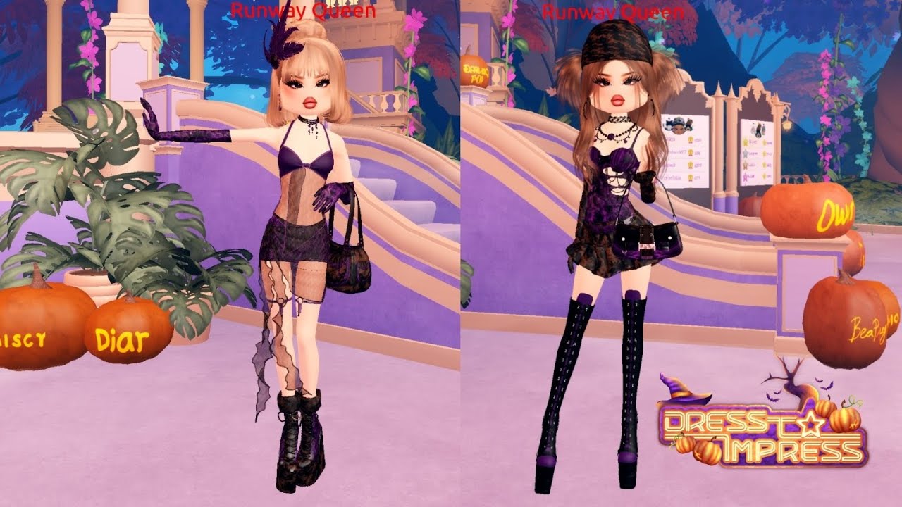 Combinations with 2 Pattern Dress To Impress - YouTube