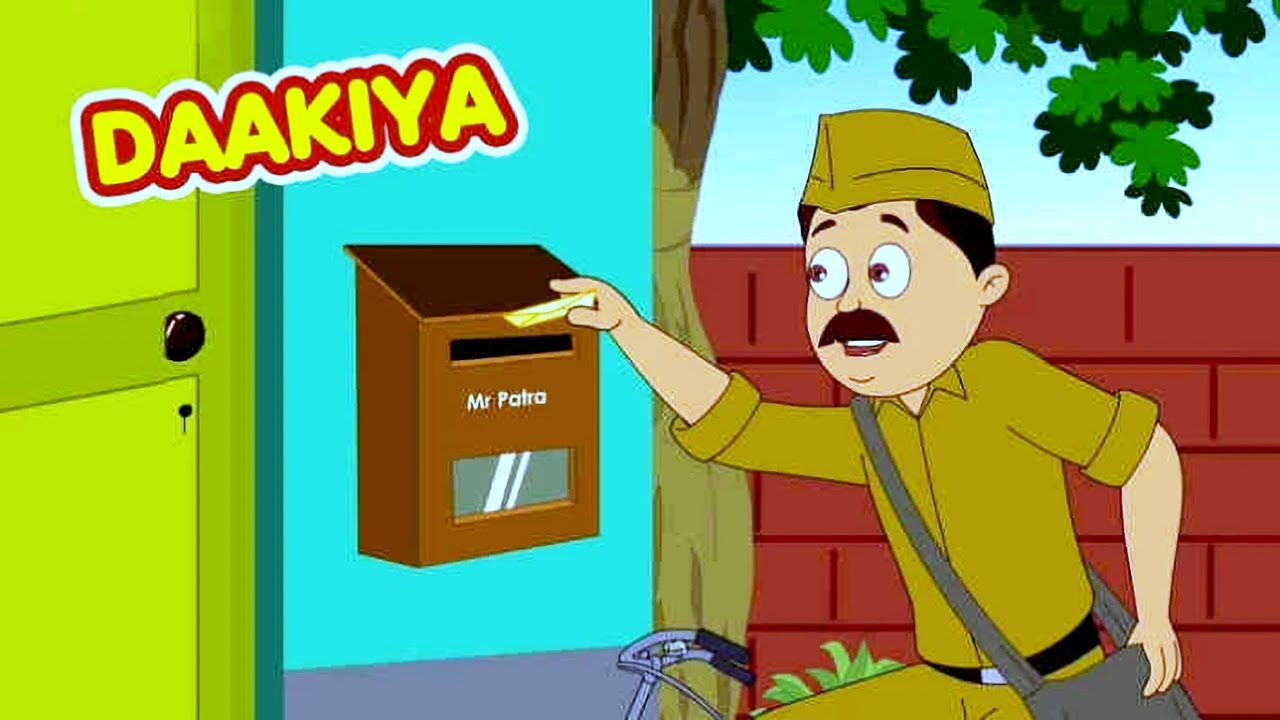 Dekho Ek Dakiya Aaya | Daakiya Daak Laya | Balgeet for Kids | Hindi ...
