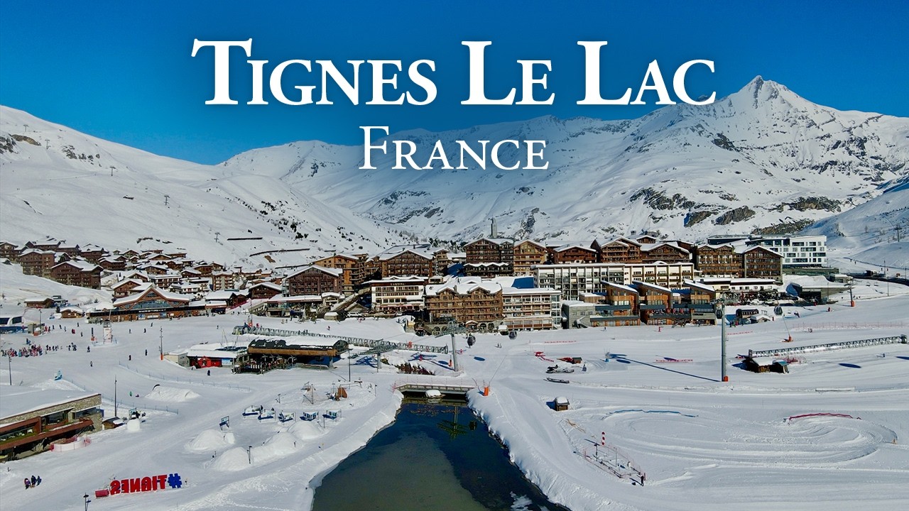 Tignes Le Lac - Heart of Tignes Ski Resort - YouTube