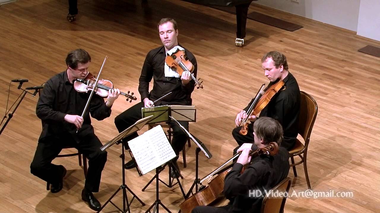 Prokofiev - String Quartet No.2 - ZAGREB QUARTET - YouTube