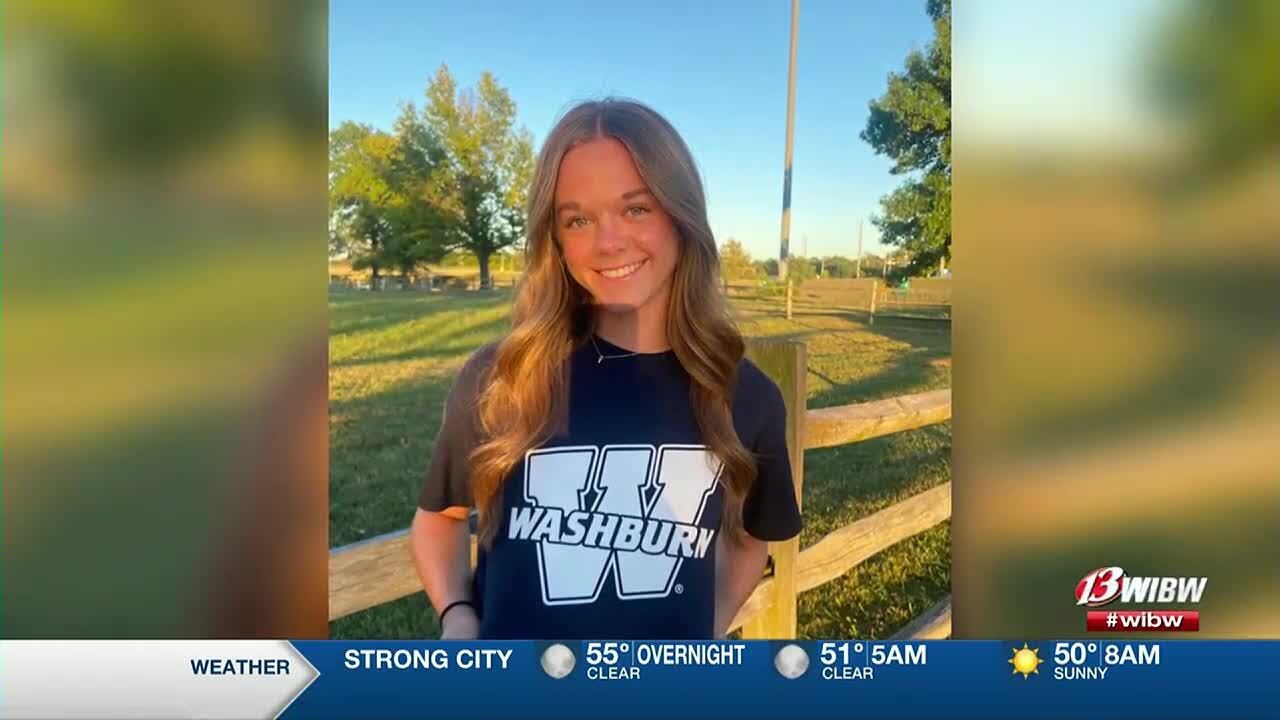 Hayden's Reese Huscher knew Washburn was home - YouTube
