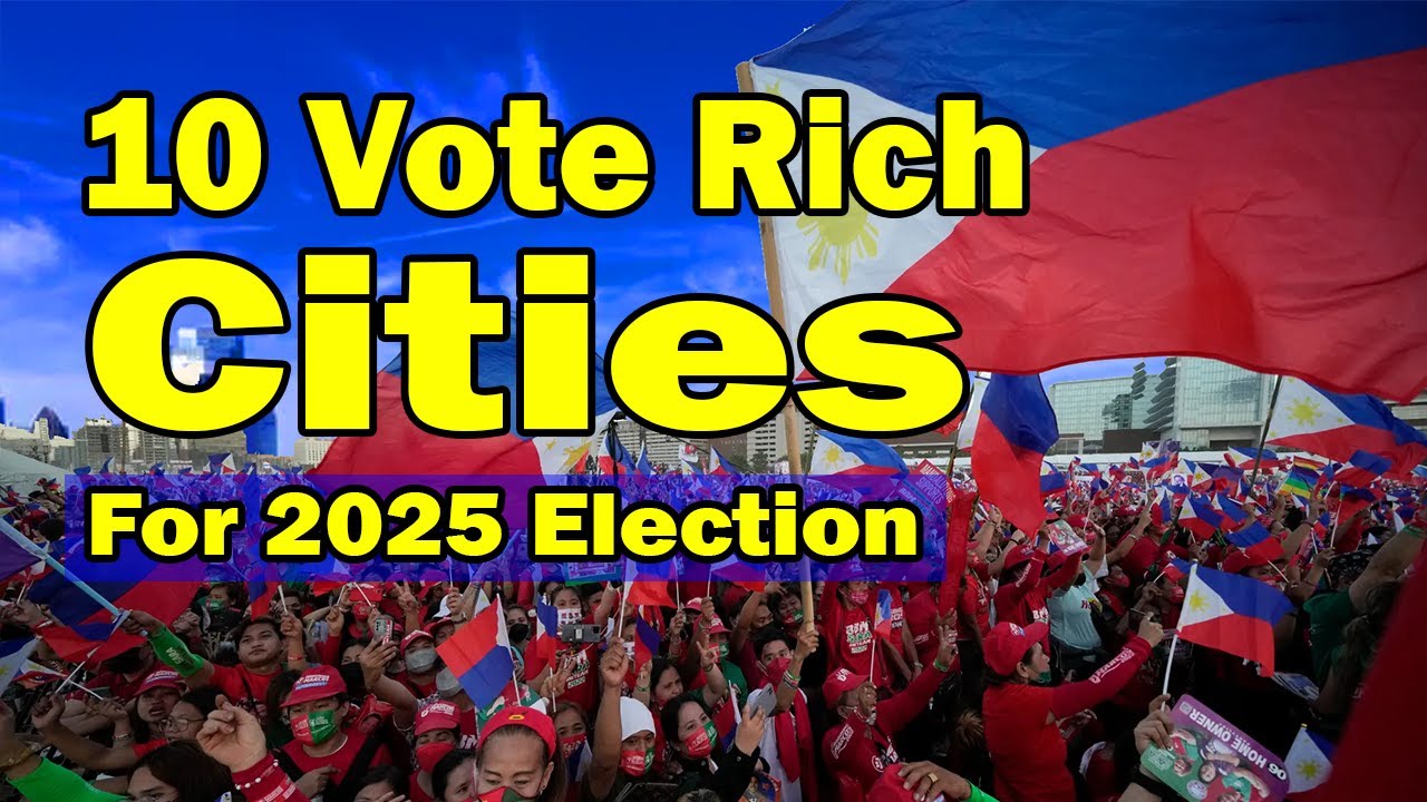 SURPRISING LIST! TOP 10 VOTE RICH CITIES FOR 2025 ELECTION - YouTube