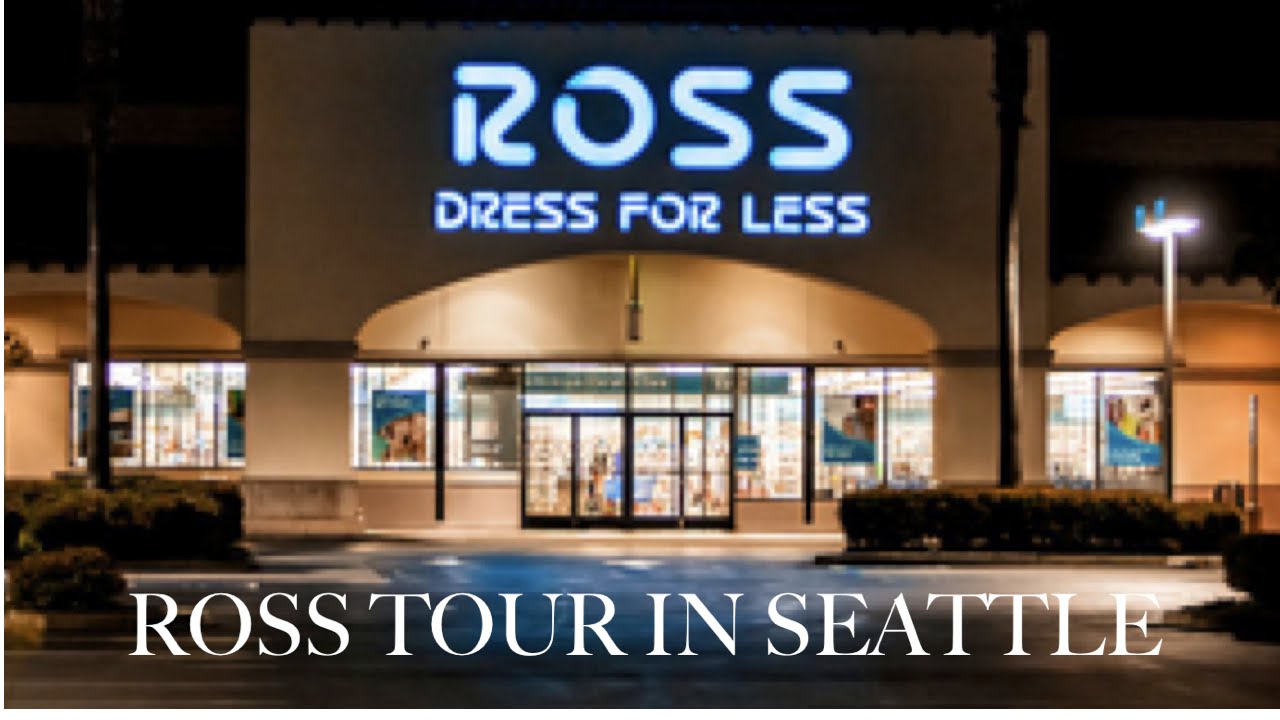Ross Tour in Seattle アメリカの洋服屋さんROSSツアー - YouTube