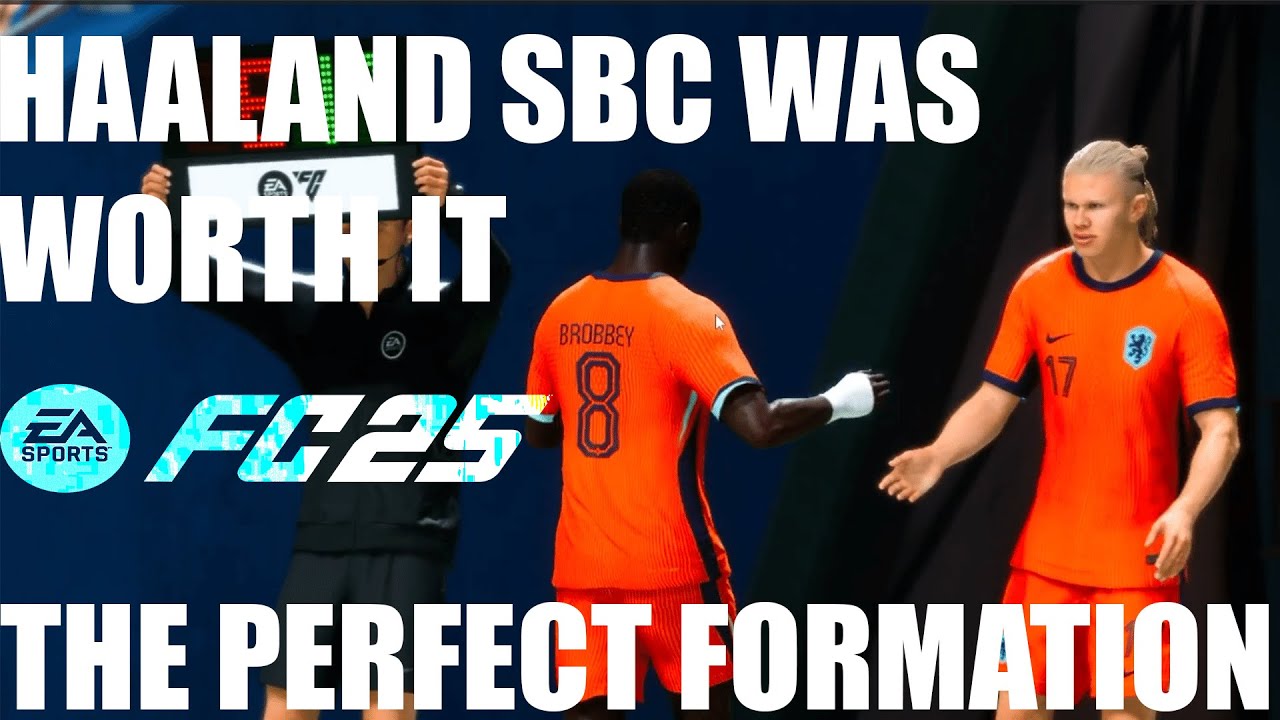EA FC 25 SPORTS LIVE 🔴HOW TO USE HAALAND | FC 25 ULTIMATE TEAM | RTG ...
