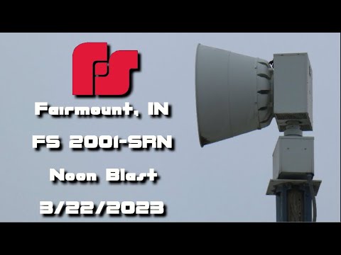Fairmount, IN FS 2001-SRN Noon Blast - YouTube