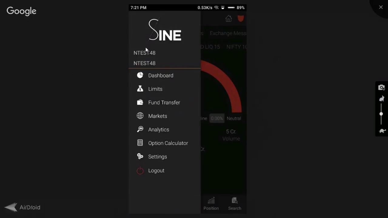 Live demo on Sine Mobile Application - YouTube