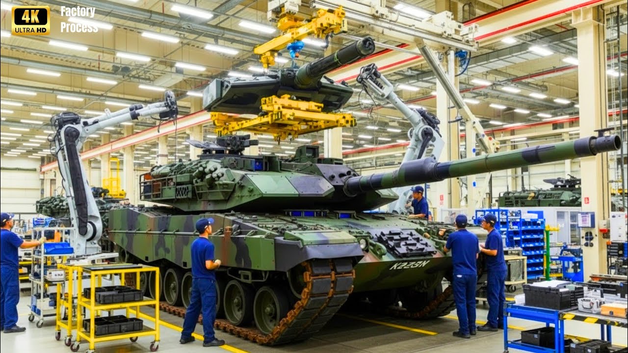 Inside the K2 Black Panther Factory Building the World's Most Advanced ...