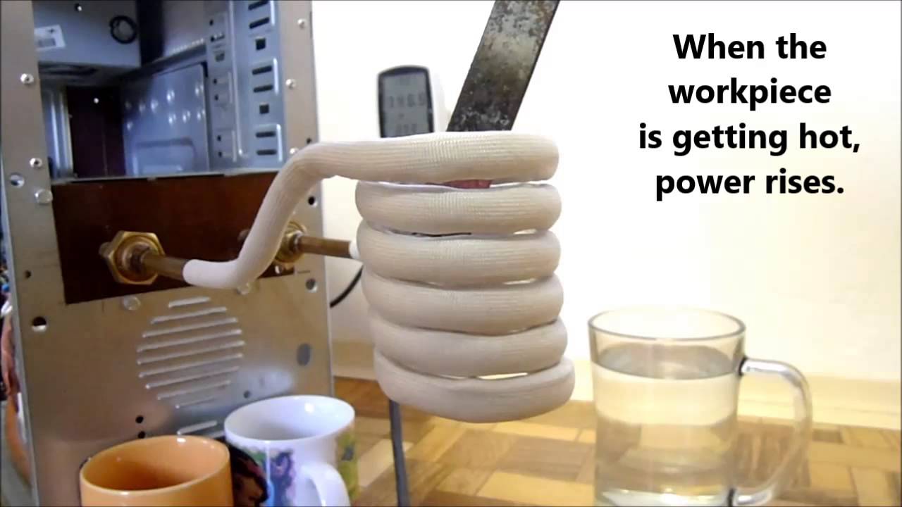 DIY IGBT induction heater #4 - YouTube