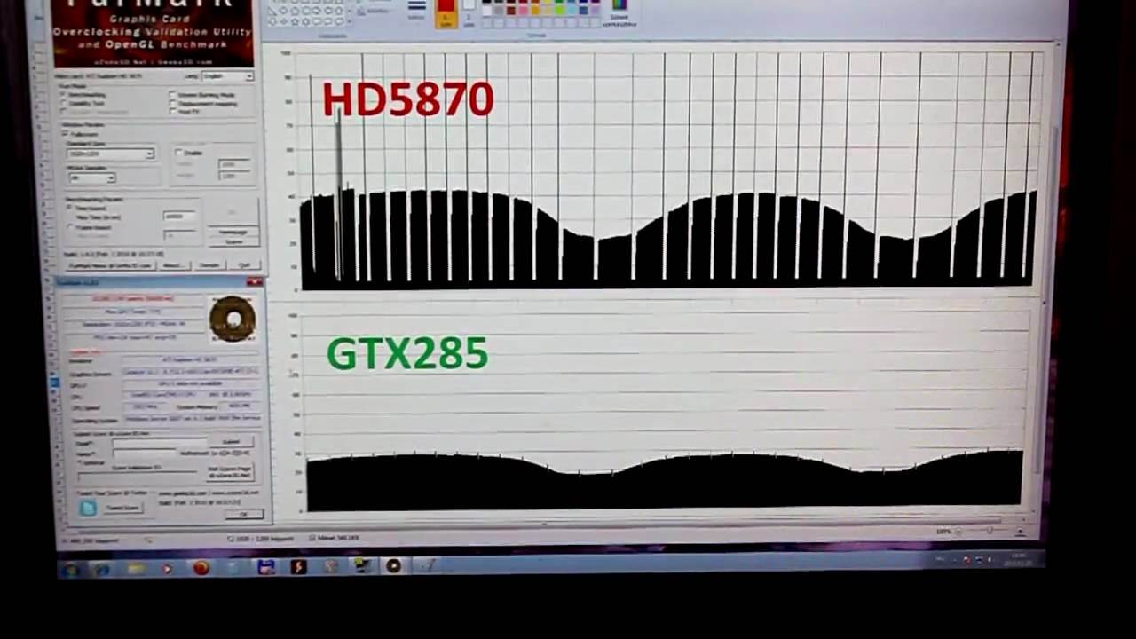 STUTTERING FURMARK - YouTube