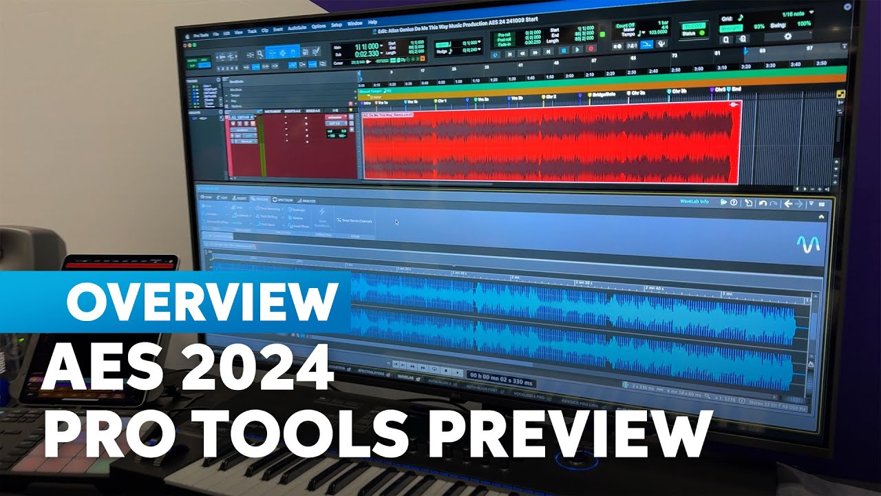 AES 2024: Avid Pro Tools Announces Upgrades and Features - YouTube