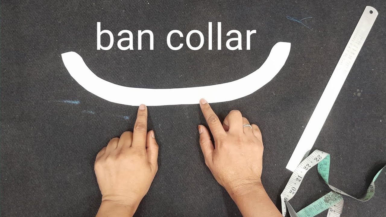 How to cut round collar | ban collar ki cutting kese kre | round/stand ...