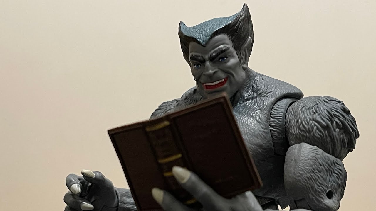 Marvel Legends Grey Beast Vintage Collection Fans Choice Exclusive X ...