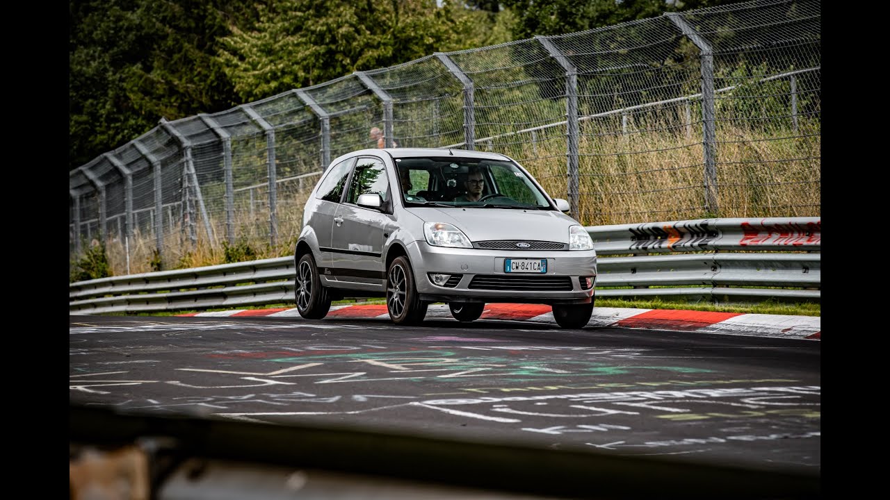 Ford Fiesta MK5 1.25 Duratec Nürburgring Lap - YouTube