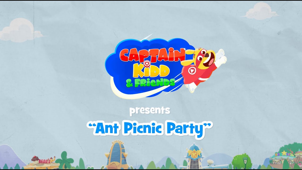 Ant Picnic Party | Captain Kidd & Friends | Nursery Rhymes & Kids Songs ...