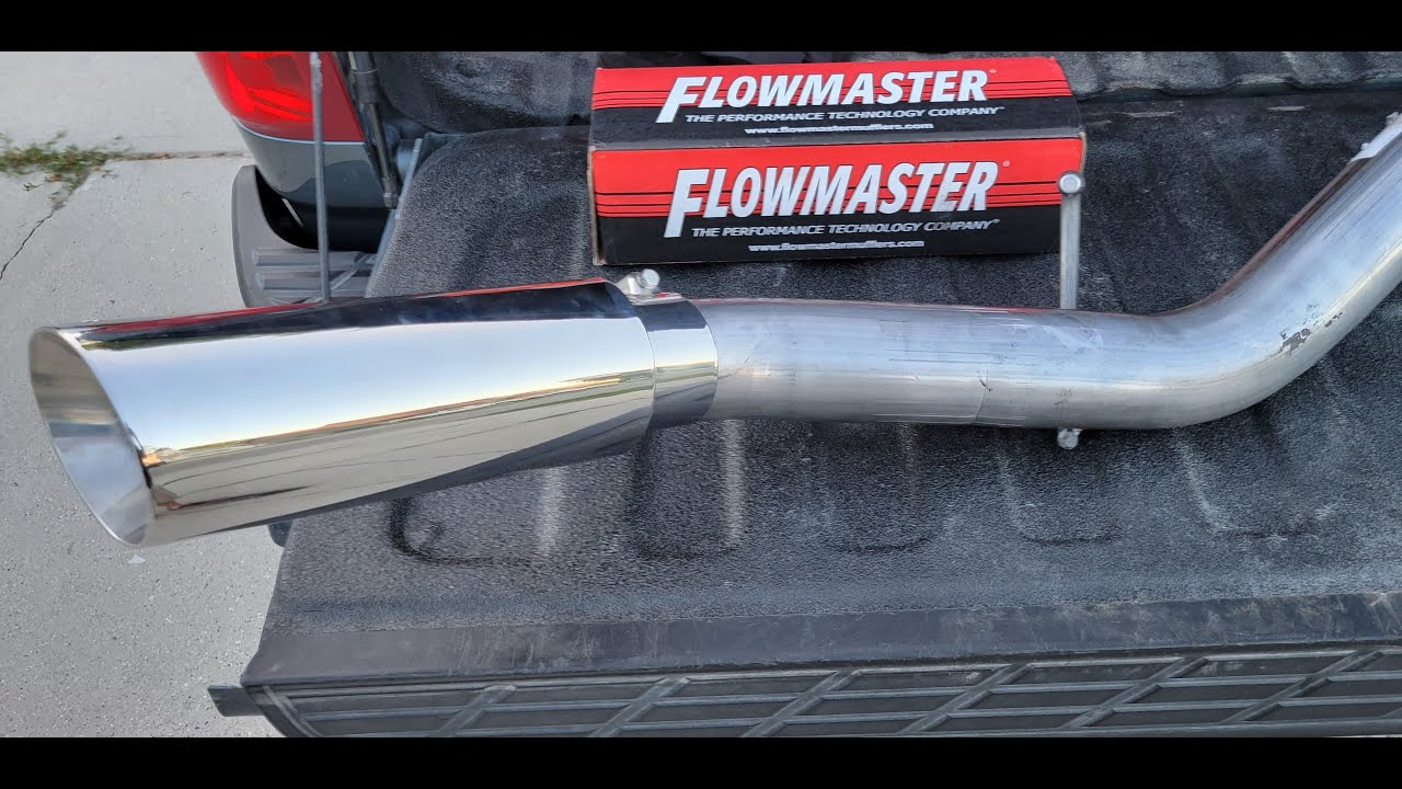 Flowmaster Super 40 - Chevy Silverado 1500 Drive-by - YouTube
