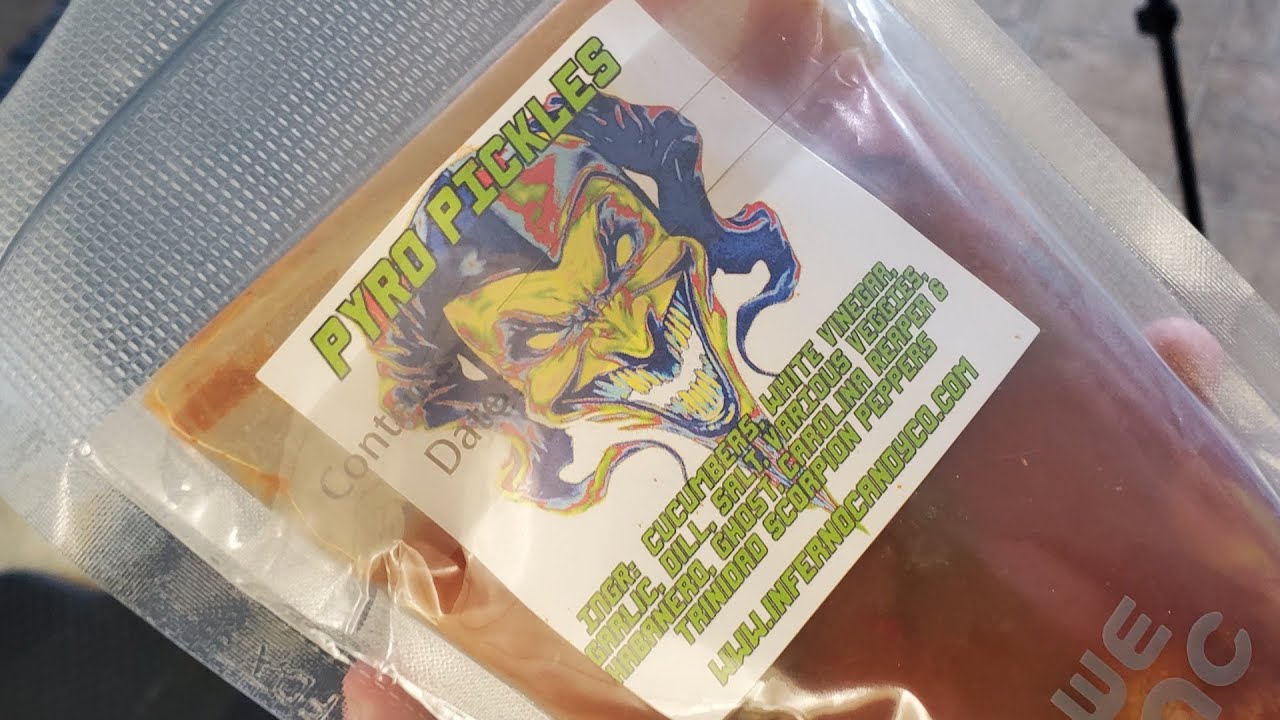 Pyro Pickles (Carolina Reaper & Scorpion Pepper Infused) & Brookie-O ...