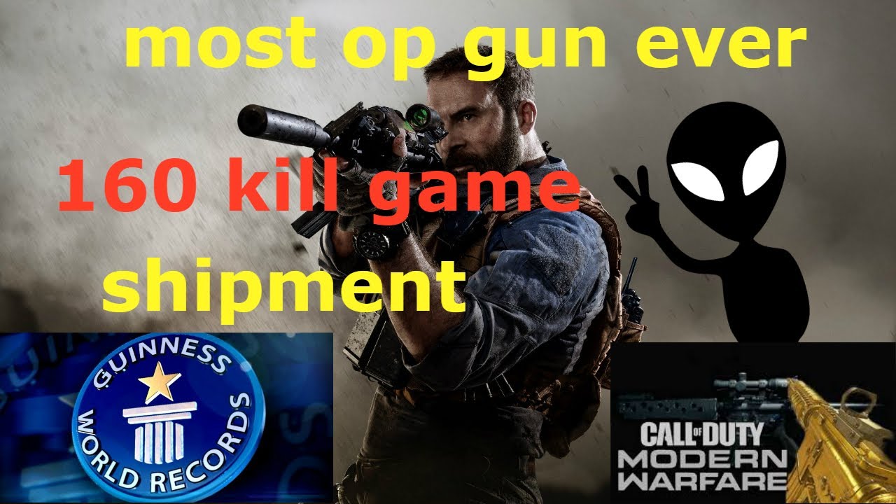 Most OP gun EVER!!!! 160 KILLS ON SHIPMENT!!!! (Chaos) - YouTube