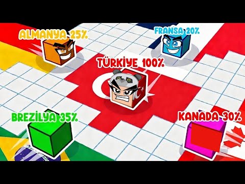 ÜLKEMİ BÜYÜTTÜM ve DÜNYAYI FETHETTİM! Roblox