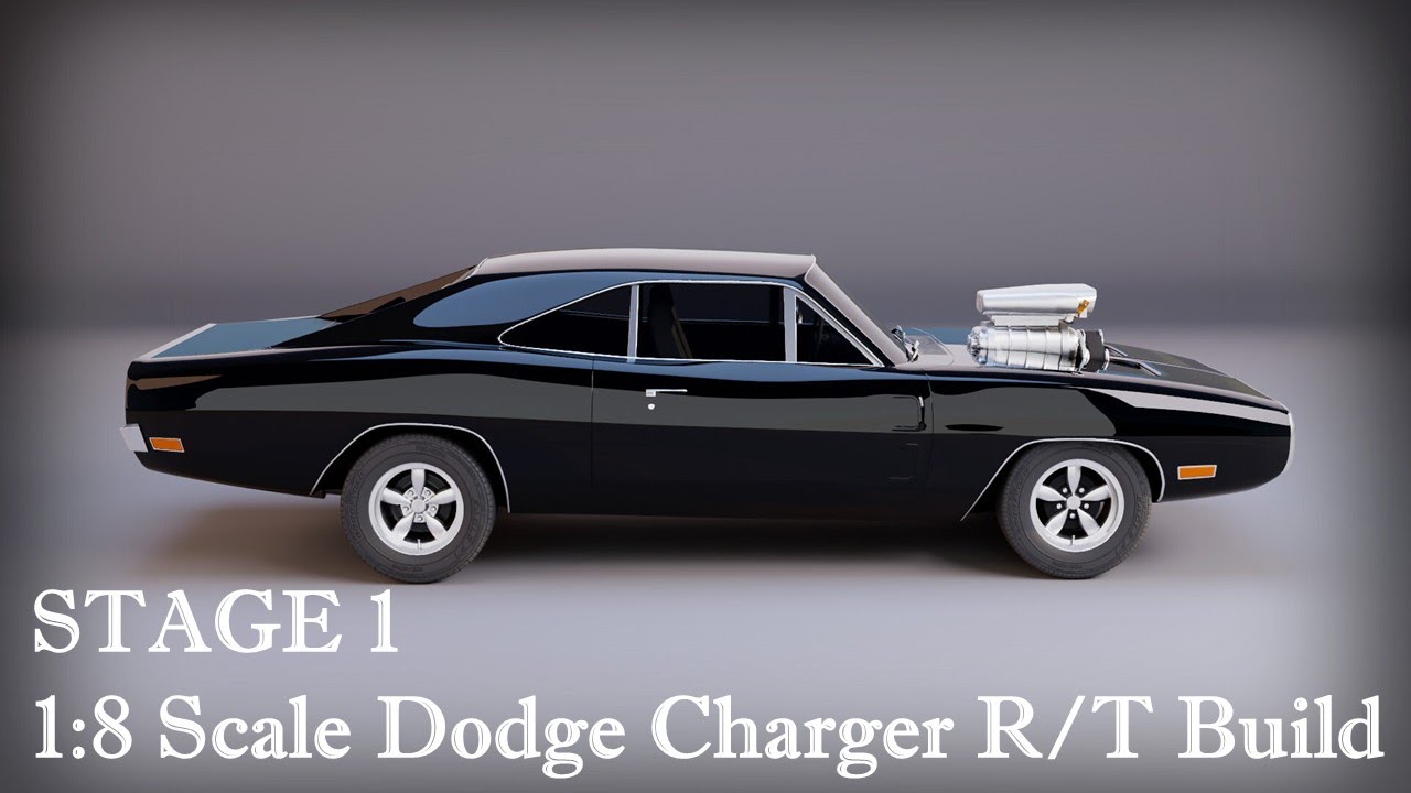 1:8 Scale Dodge Charger Build Stage 1 - YouTube