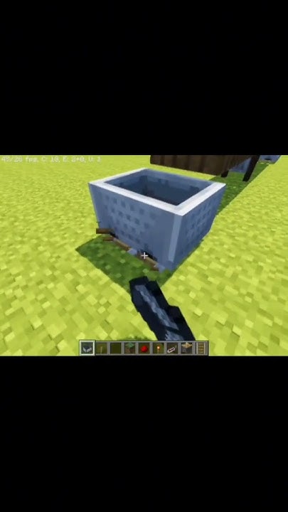 Working seesaw in minecraft - YouTube