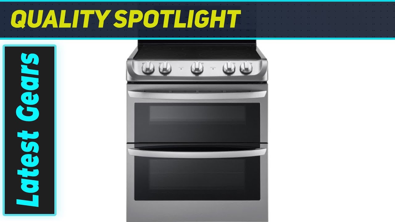 LG LDE4413ST Double Oven Range: Best Electric Smoothtop? - YouTube
