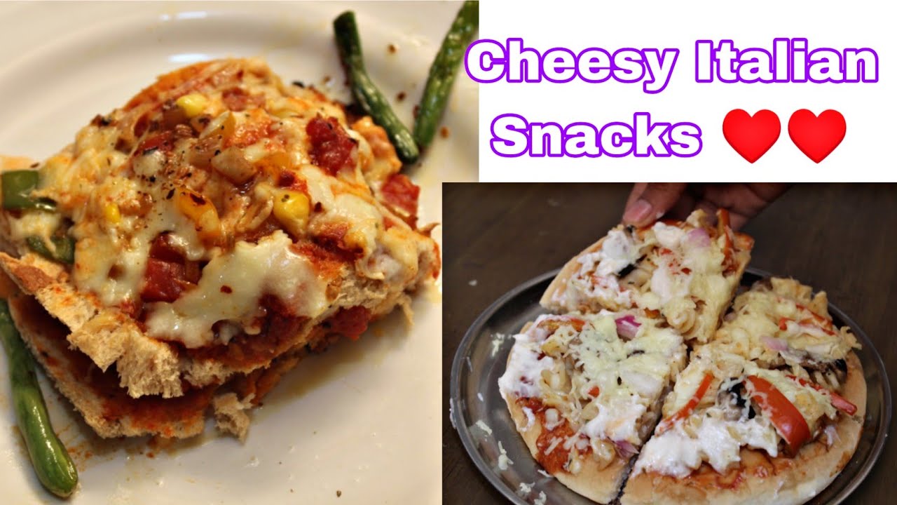 Italian Cheesy Snacks Recipe | Delicious Italian Cheesy Fast Food ...