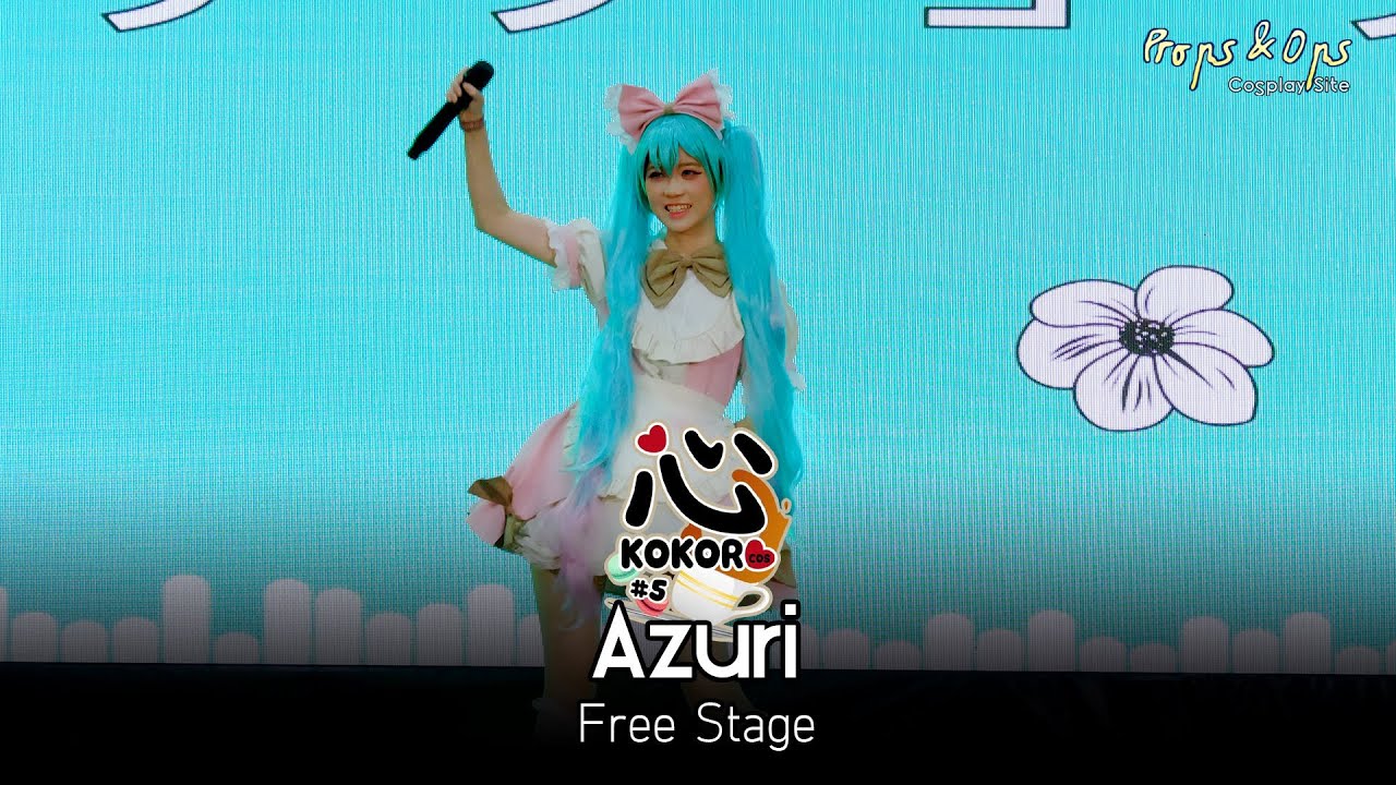 Azuri | 11 Free Stage ในงาน KOKORO cos #5 : Maid & Butler - YouTube