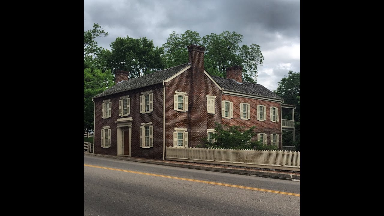 Andrew Johnson's Historic Home and Tailor Shop. - YouTube