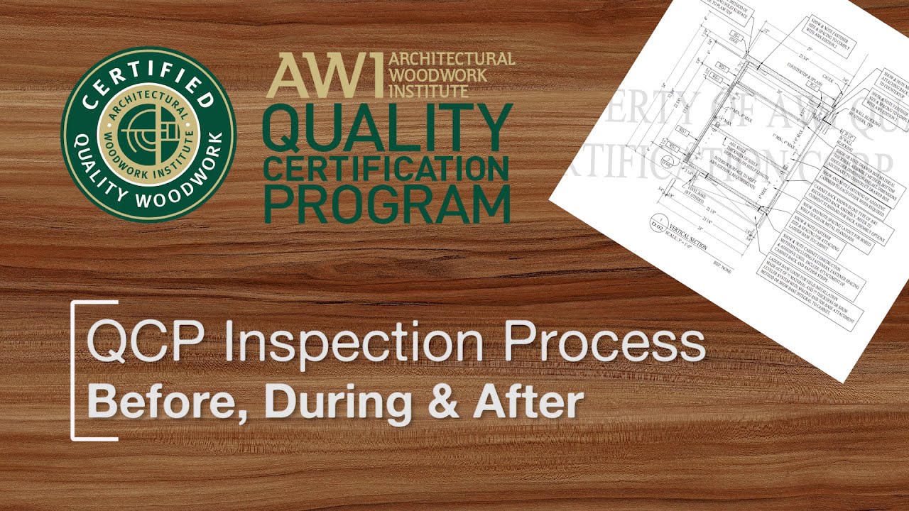 Webinar: AWI-QCP Inspection Process - YouTube