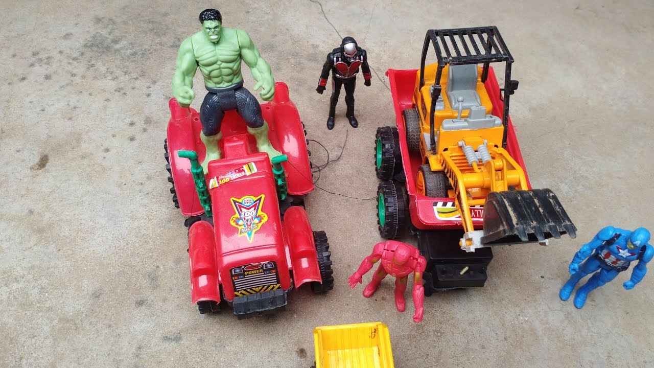 top diy tractor making mini train transporting Rambutan diy rainbow ...