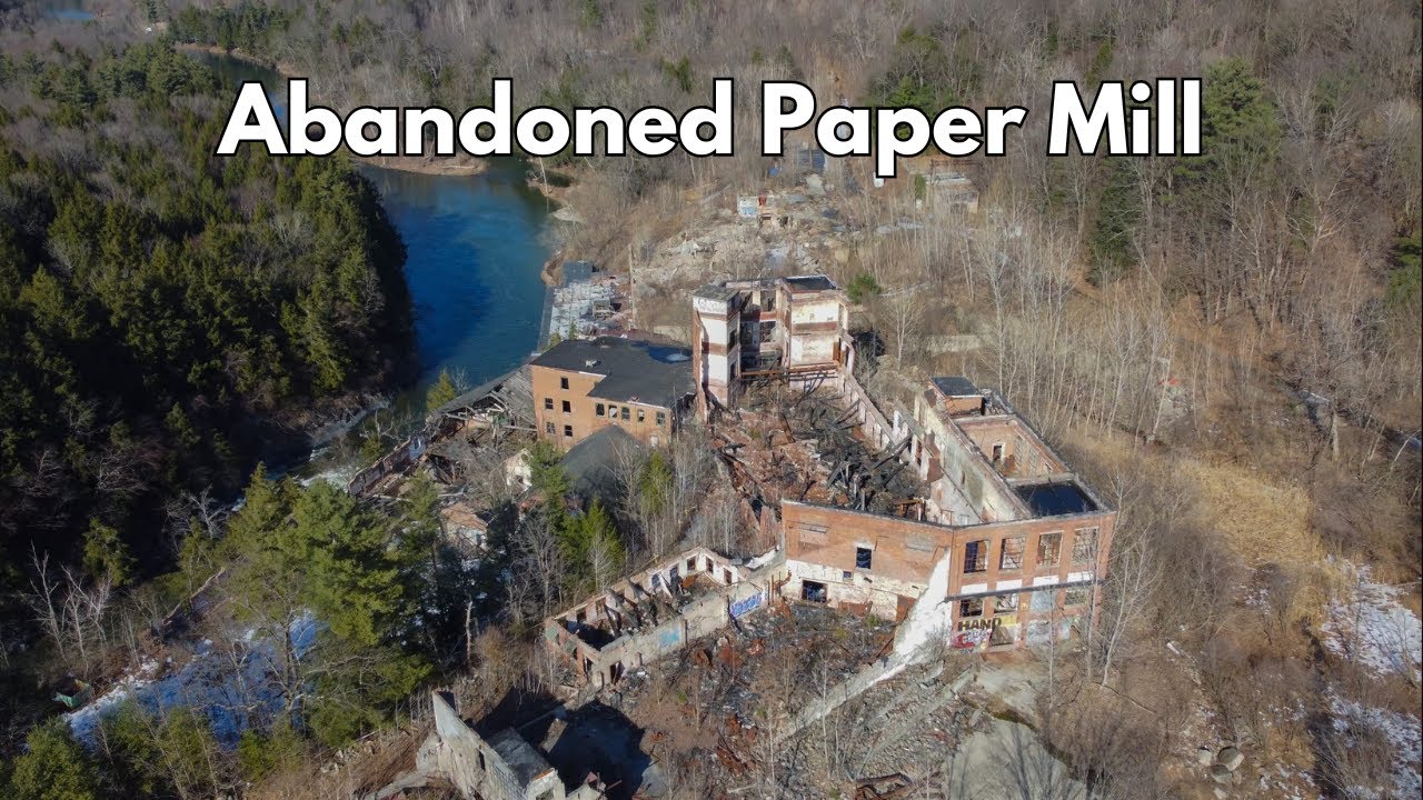 Exploring an abandoned paper mill - BN special - YouTube