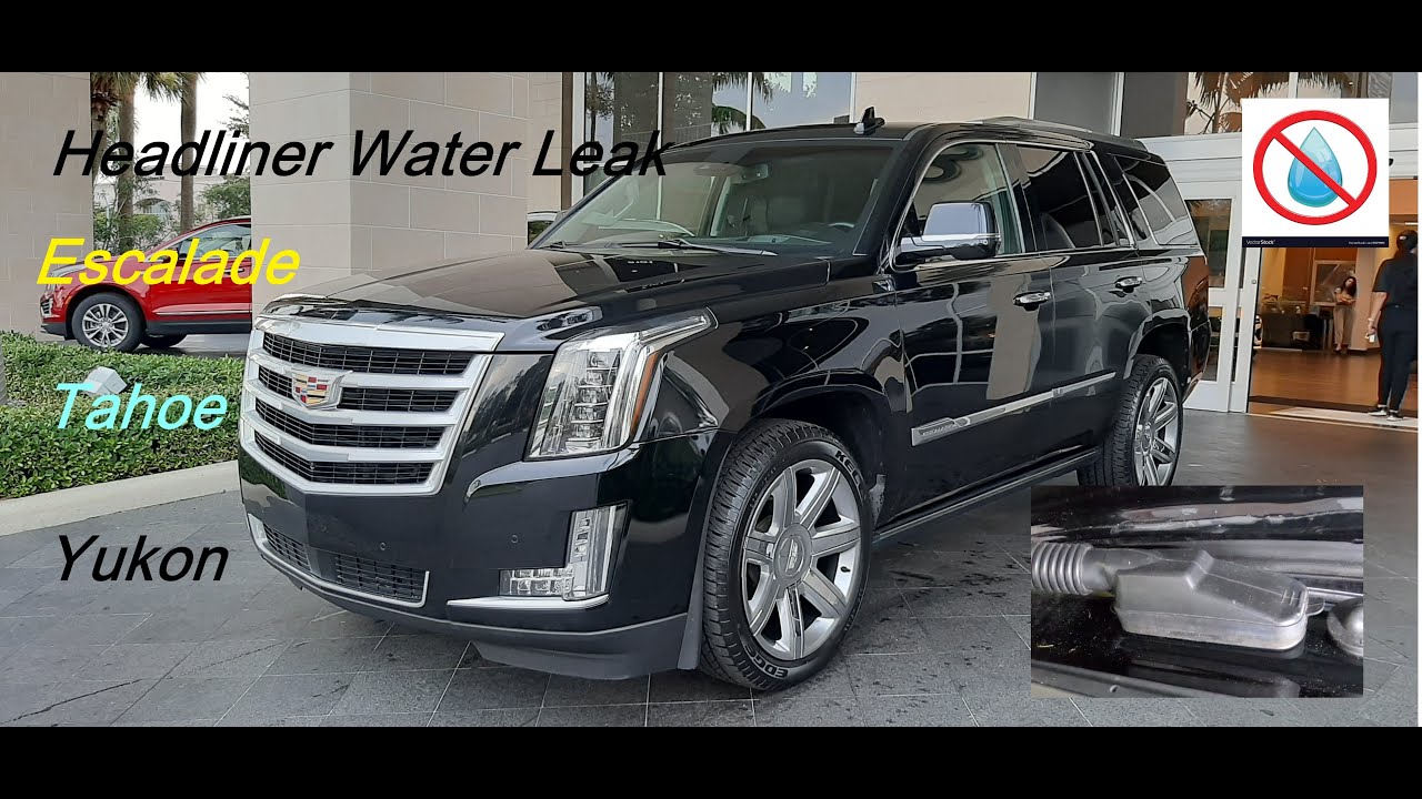 Water Leak !! Rear Headliner Tahoe Escalade Yukon 23487135 foam seal ...