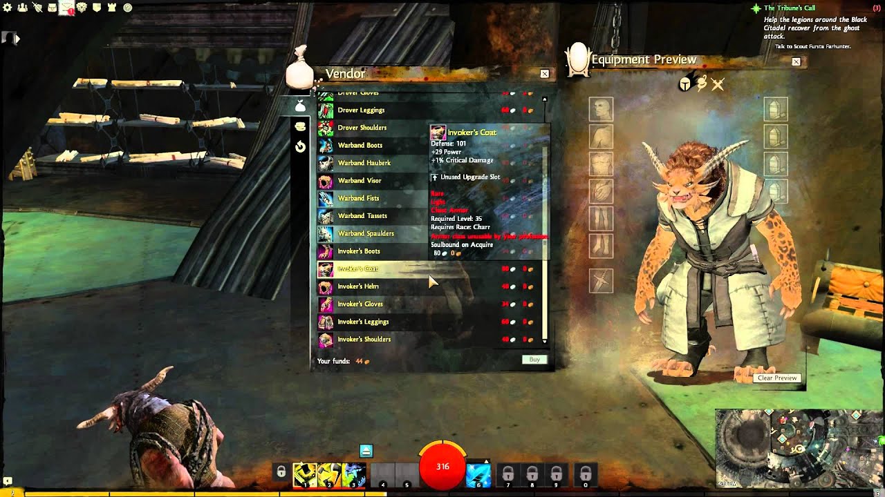 Guild Wars 2 - Charr Cultural Armor Preview - YouTube