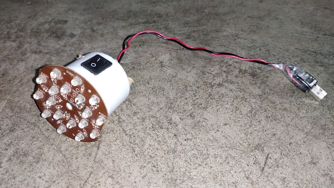 DIY! how to make a torch using recycled materials - YouTube