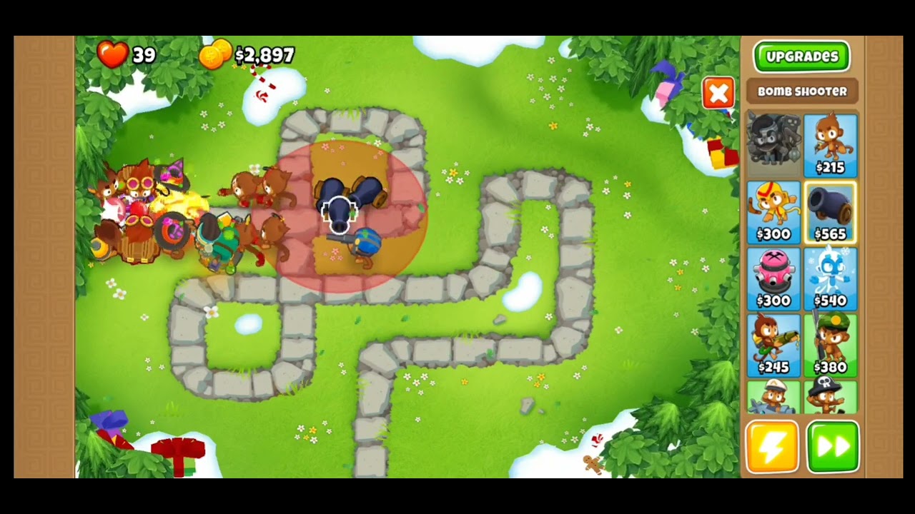 Playing bloons tower defense 6 btd6 monkey meadows (WE BACK BOIS) - YouTube