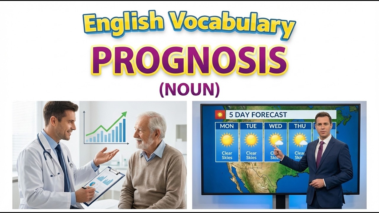 2065) Prognosis – Word Meaning, word use, Synonyms & Antonyms | English ...